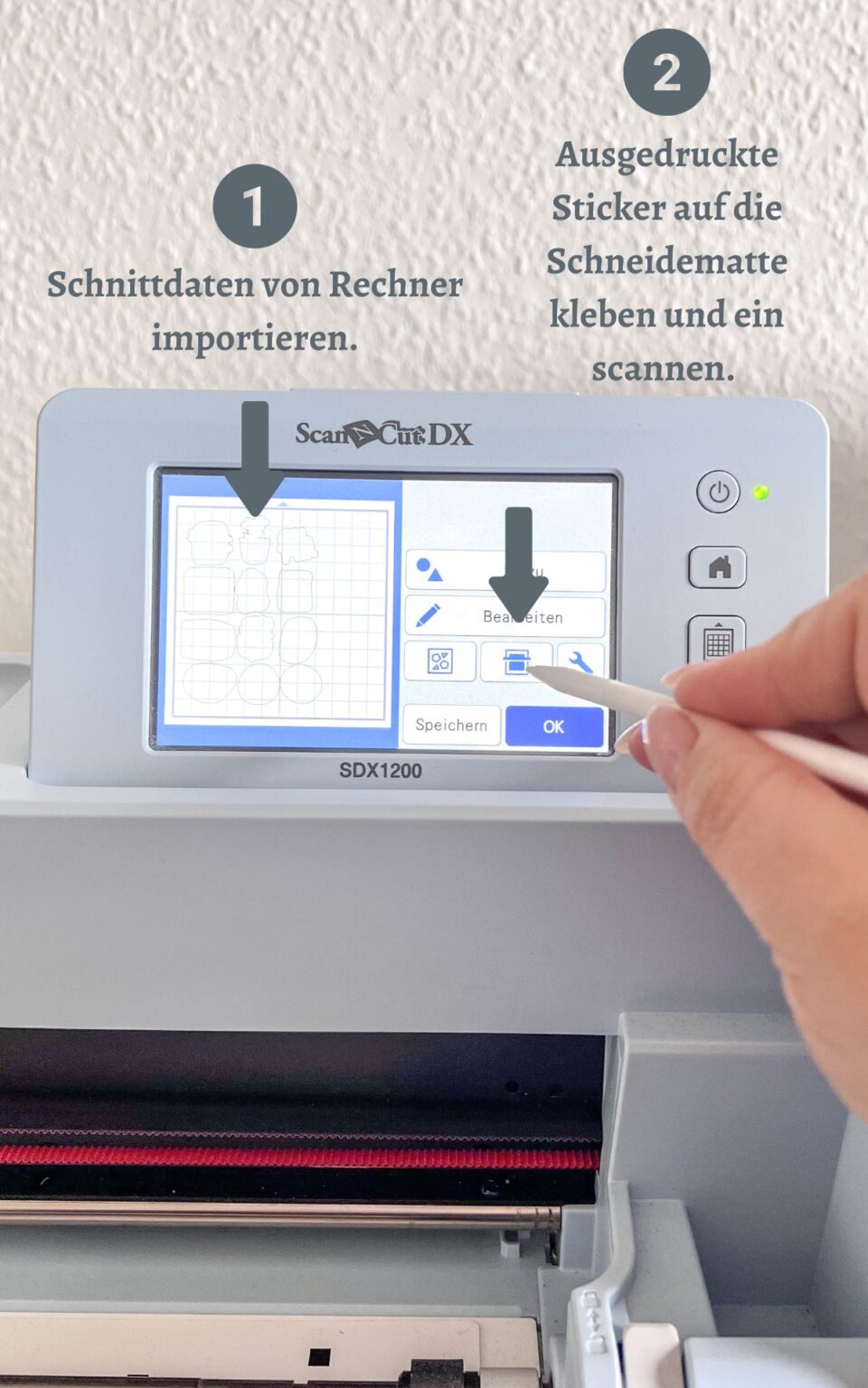 Sticker selber machen: DIY Gute-Laune-Aufkleber mit dem Brother ...